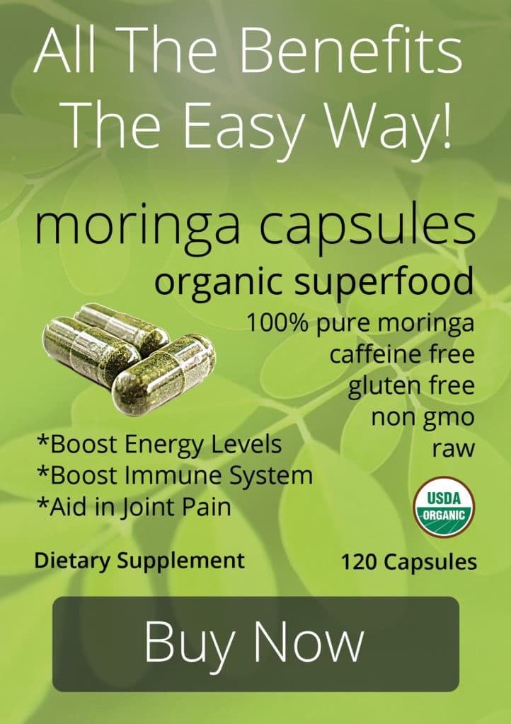 Moringa Powder: USDA Certified Organic Moringa Oleifera Leaf Powder