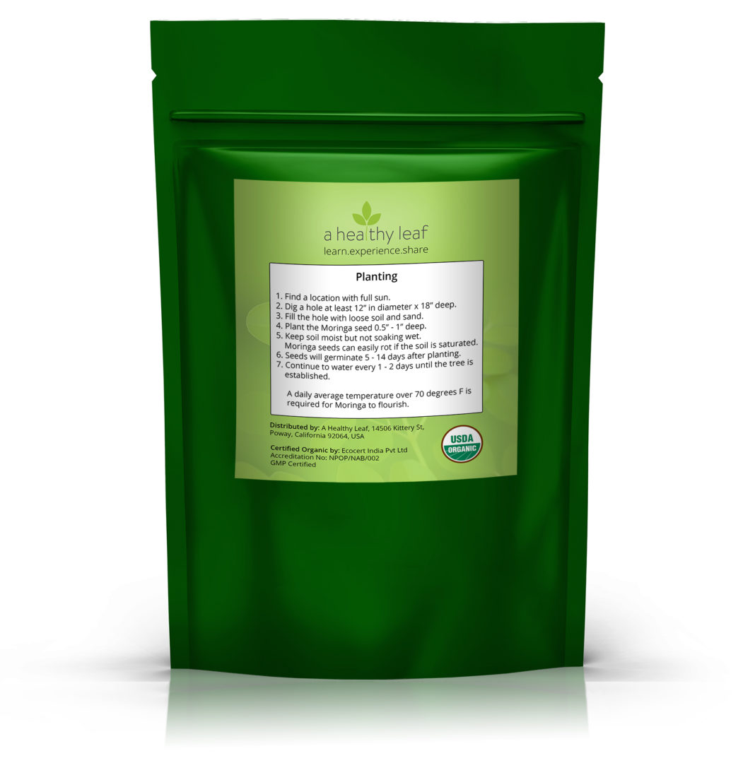 Moringa Seeds For Sale: PKM-1 Moringa Oleifera Seeds
